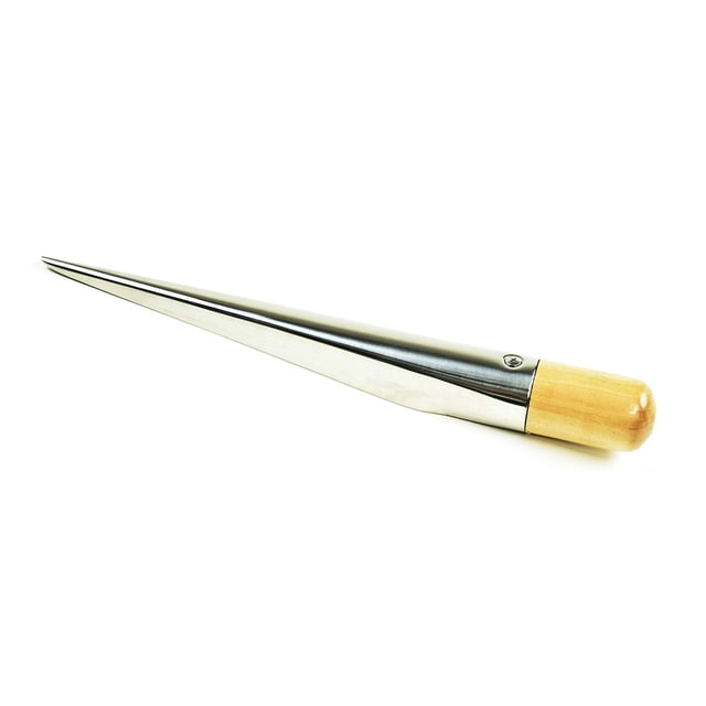 Marine City Wood Handle Stainless Steel Splicing FID Spike for Rope ...