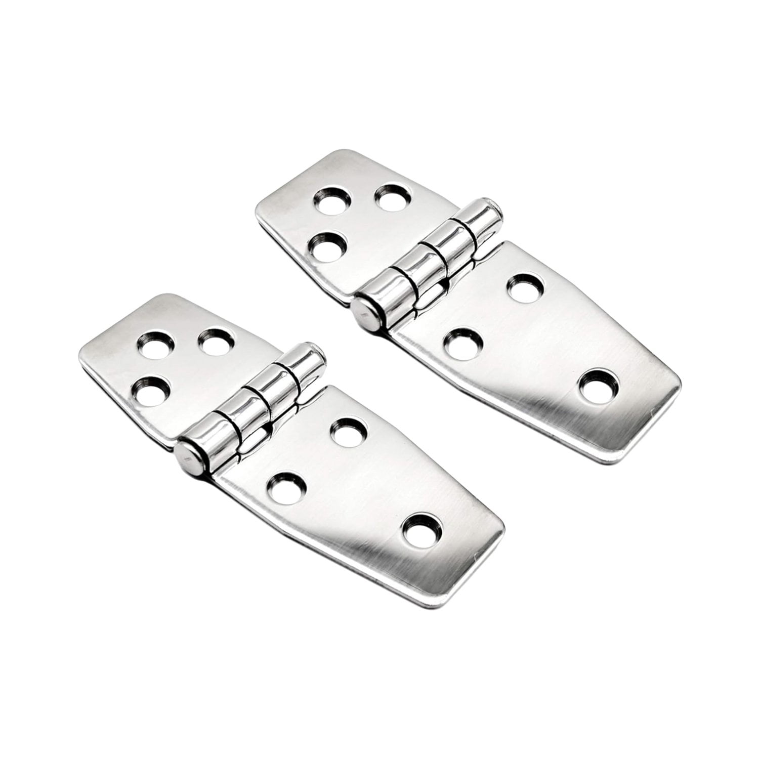 MARINE CITY 6-Hole Short Sided Door Hinges, 304-Grade Stainless Steel ...