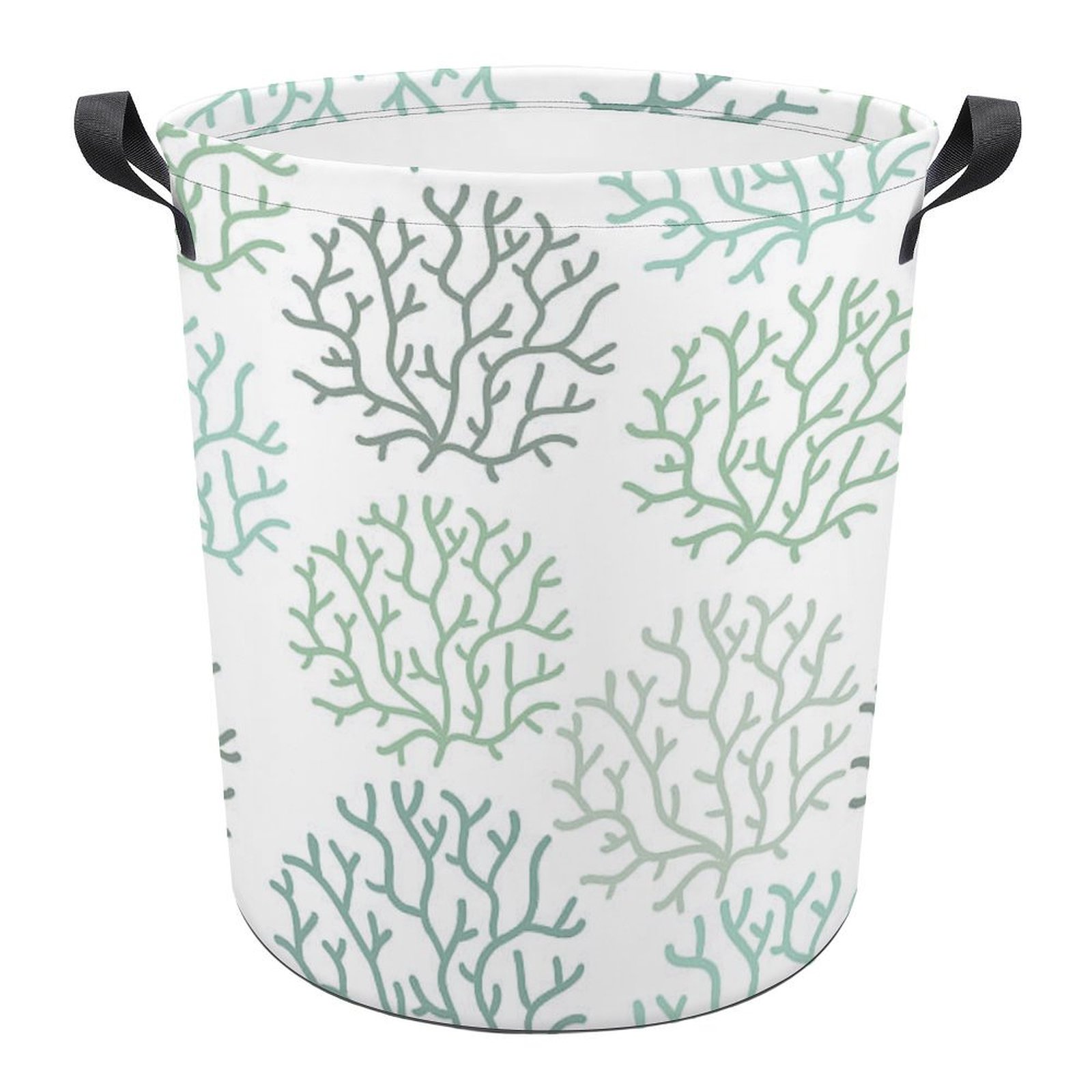 Marine Coral Laundry Basket Storage Basket Controller Clothes Organizer ...