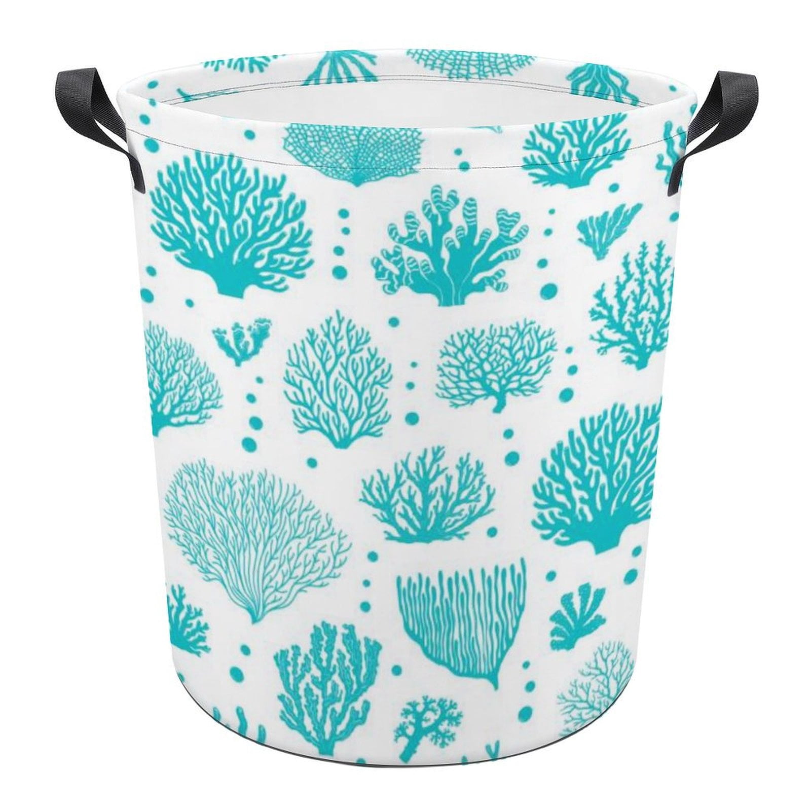 Marine Coral Laundry Basket Storage Basket Controller Clothes Organizer ...