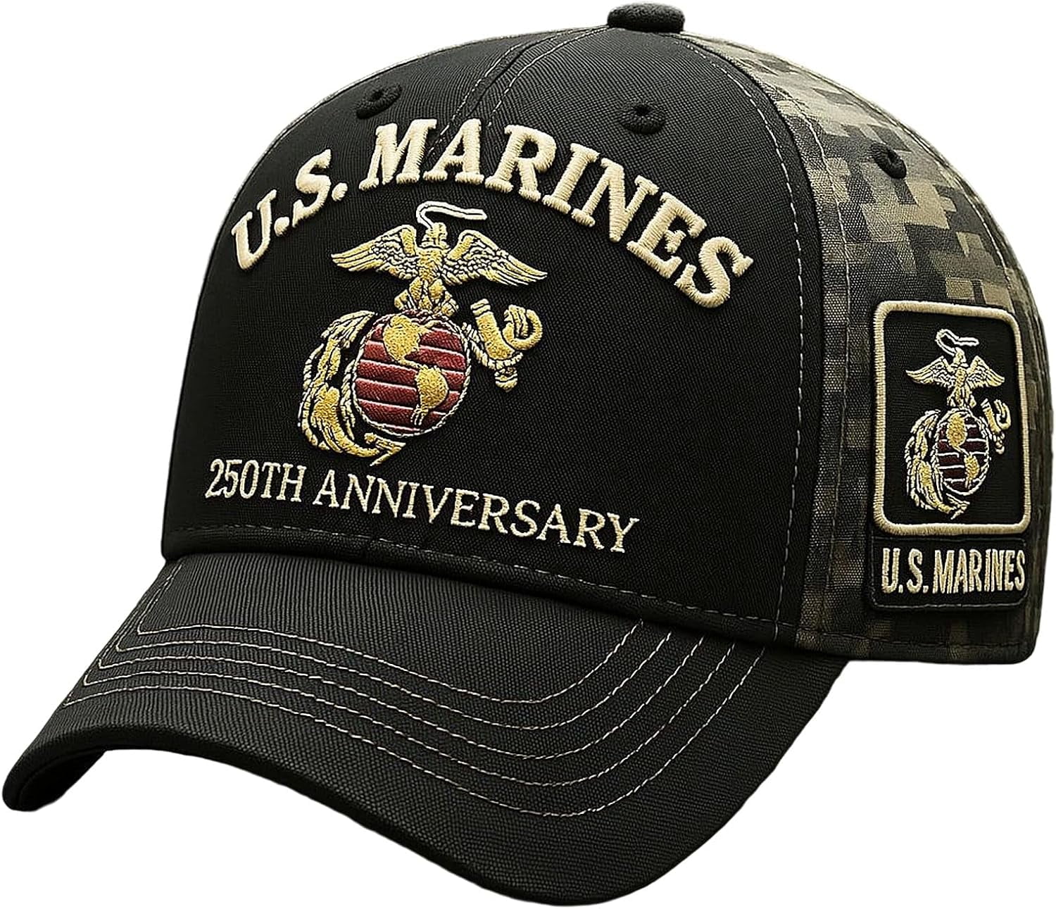 Marine Corps 250th Anniversary Baseball Cap, 250th Anniversary Tribute ...