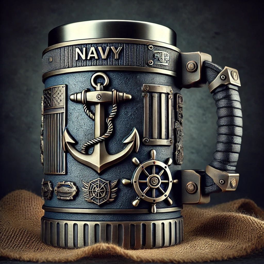 Marine Corps 250th Anniversary Coffee Mug Military Commemorative 3D Mug ...