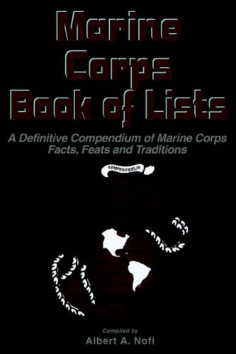 Pre-Owned Marine Corps Book Of Lists: A Definitive Compendium of Marine ...