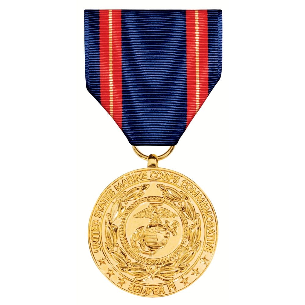 Marine Corps Service Commemorative Medal Anodized - Walmart.com