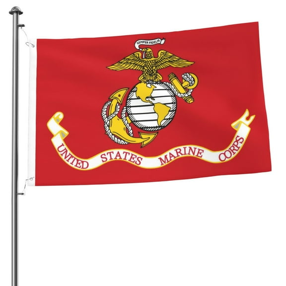 Marine Corps Grave Marker - 25 Inch Aluminum Veteran Headstone ...