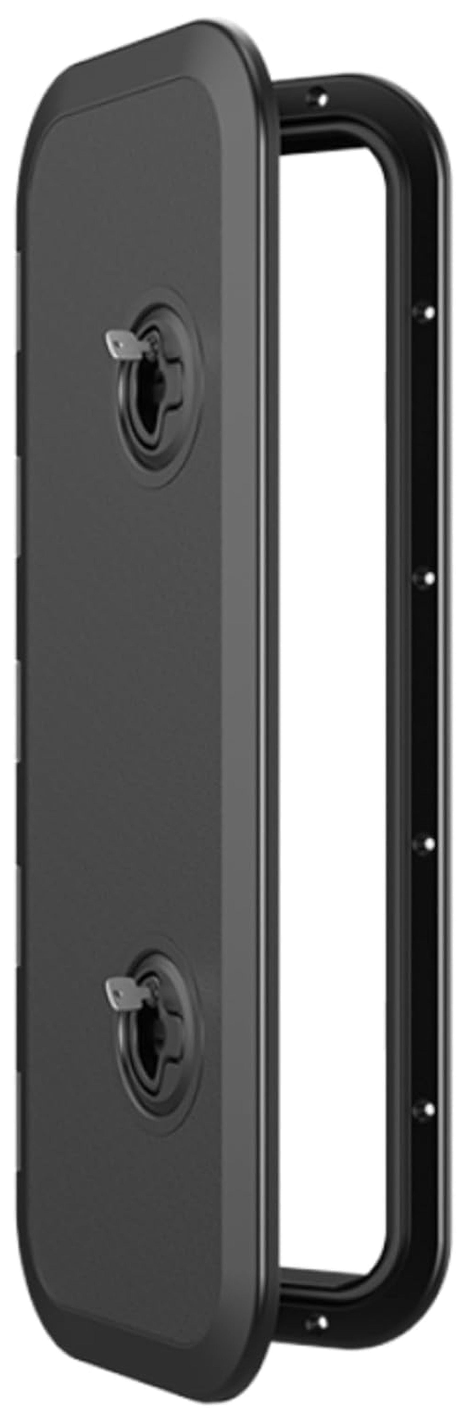 Marine Deck Access & Lid - (24" x 9.5") (Black) - Walmart.com