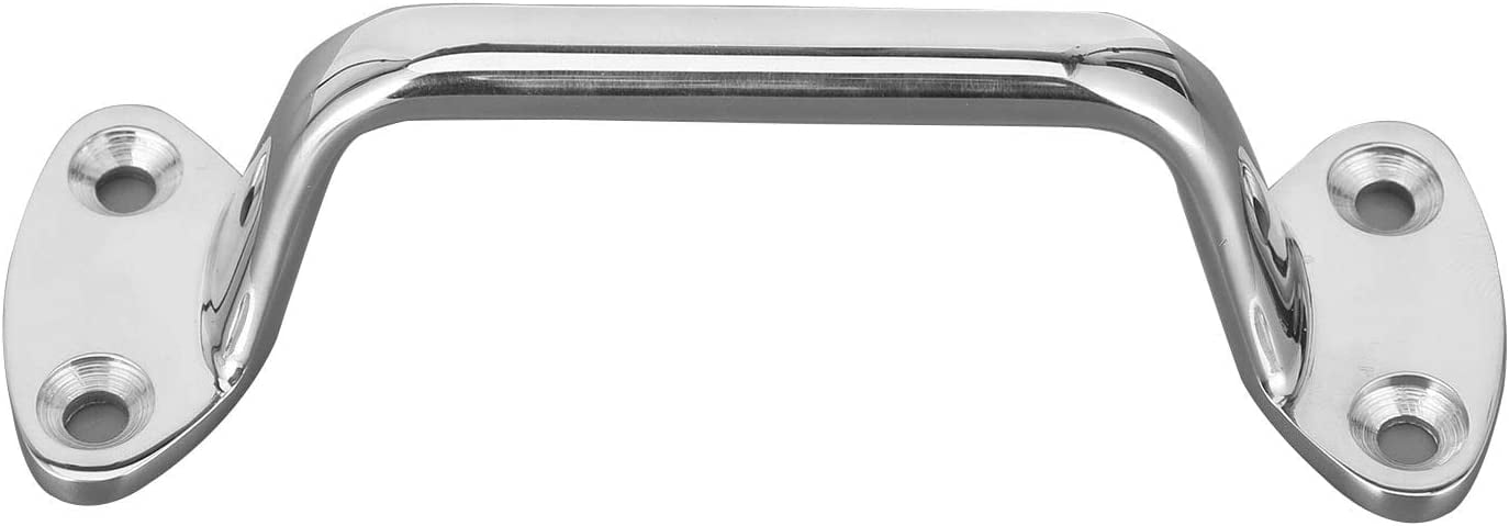 Marine Door Handle, Boat Polished Marine Grab Handle Handrail 316 ...