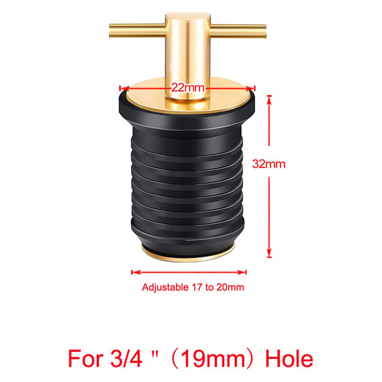 Marine Drain Plug Adjustable Corrosion-resistant Long Lasting Seal ...