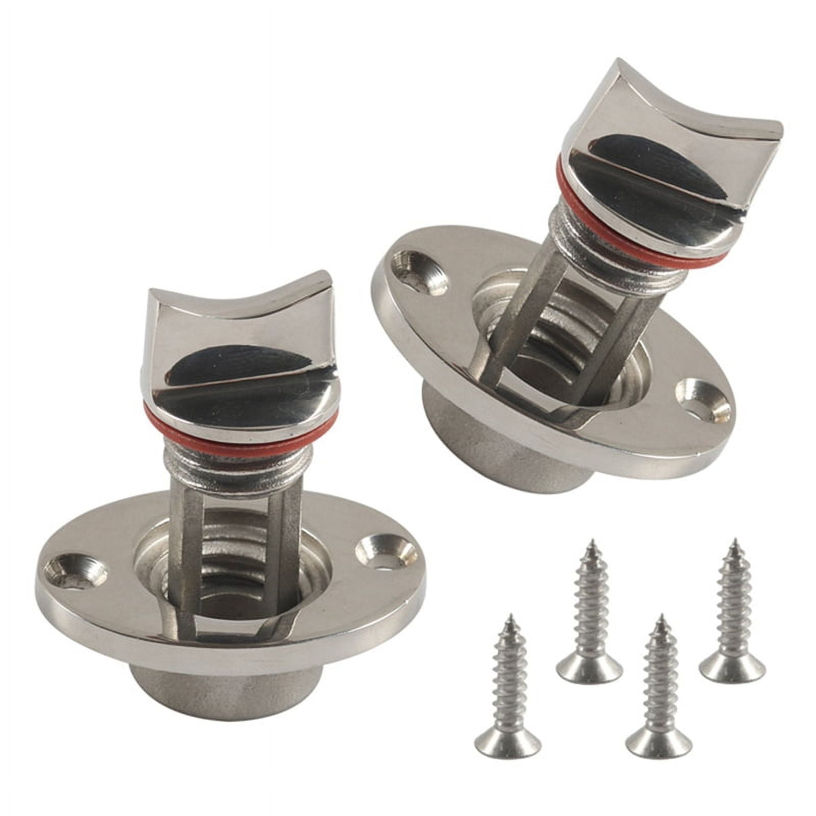 Marine Drain Plug Stainless Steel Boat Drain Plug Kit Transom Boat Plug ...