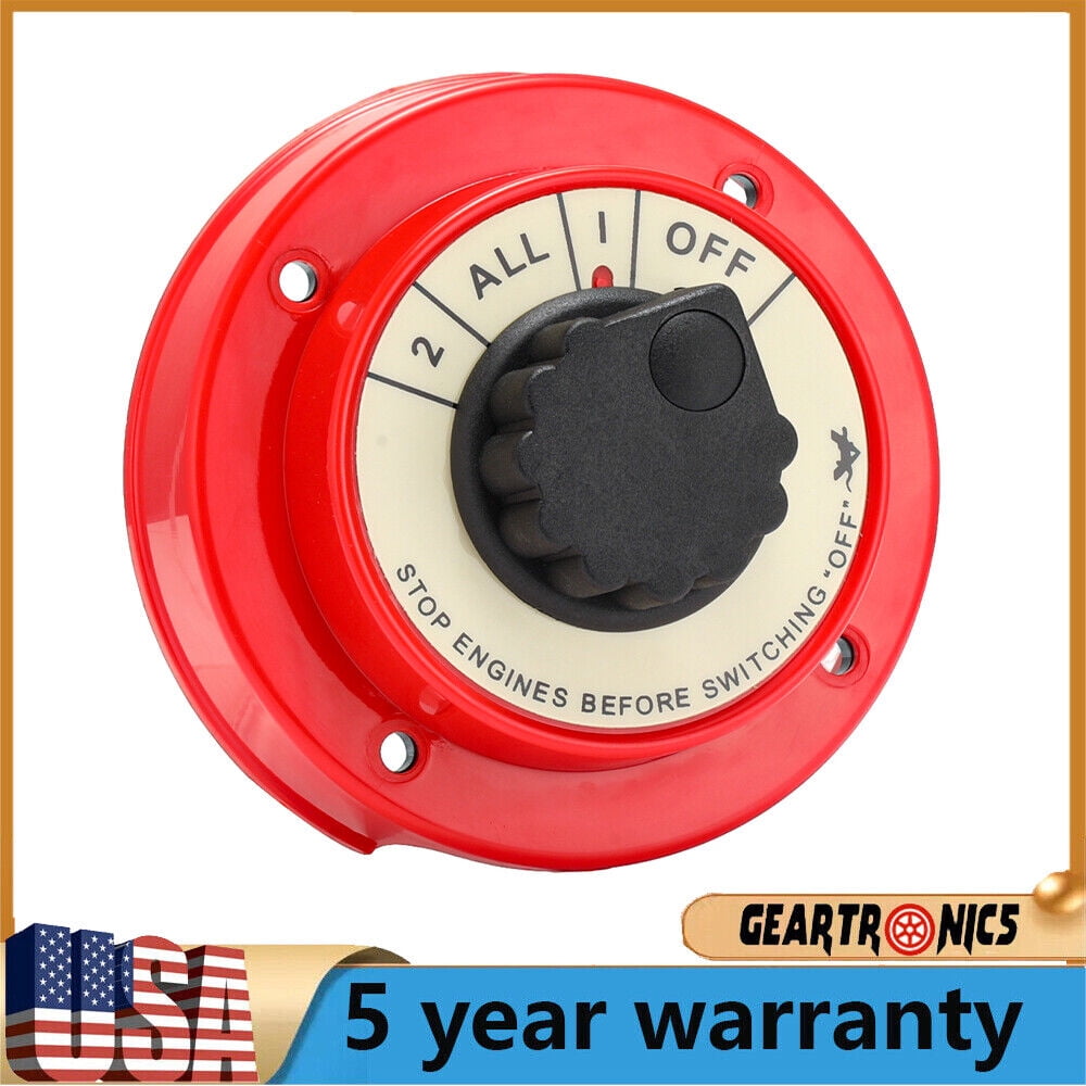 Marine Dual Battery Switch Boat Disconnect Selector 8501DP For Car RV ...