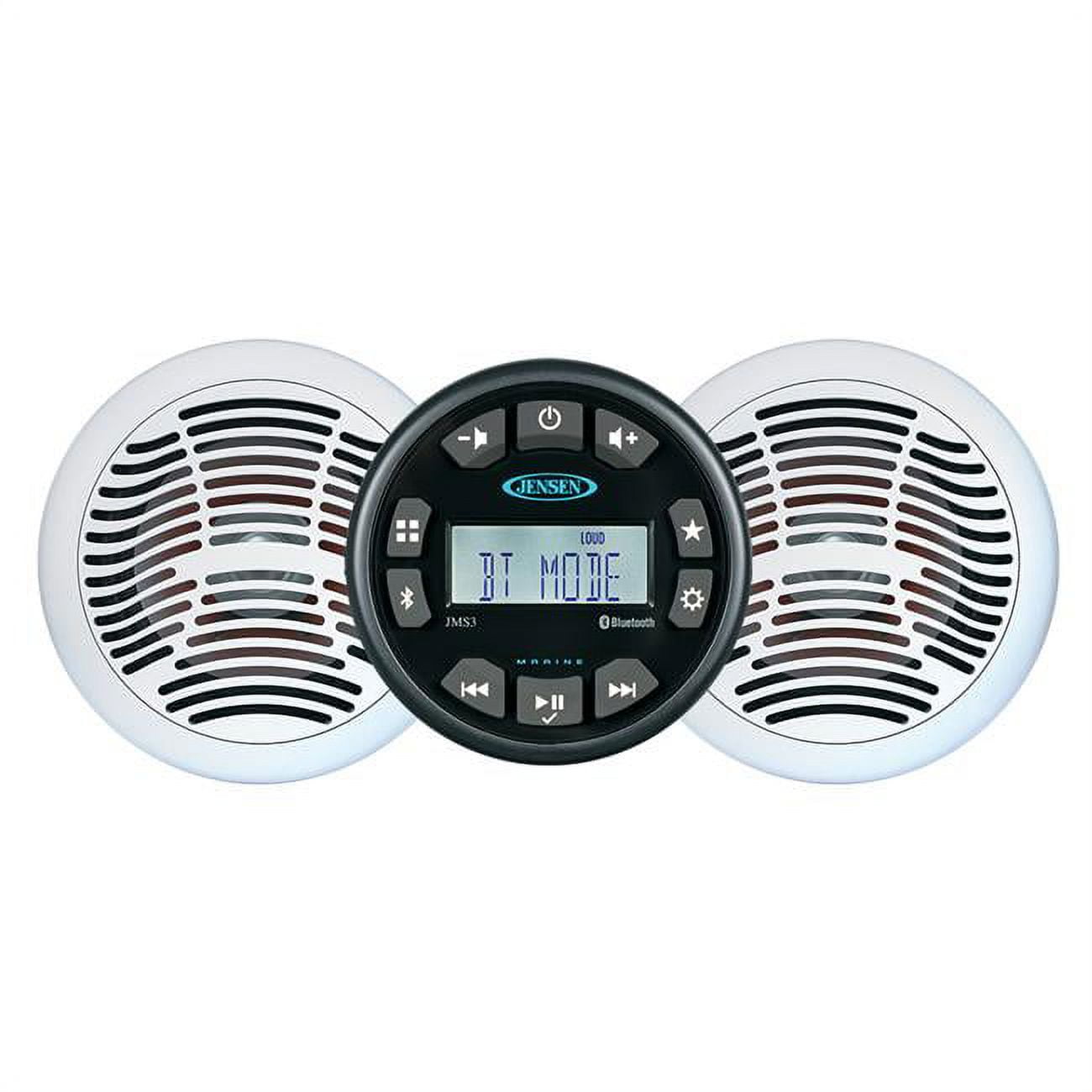 Marine Entertainment System with AM, FM & USB Bluetooth Stereo & Pair ...
