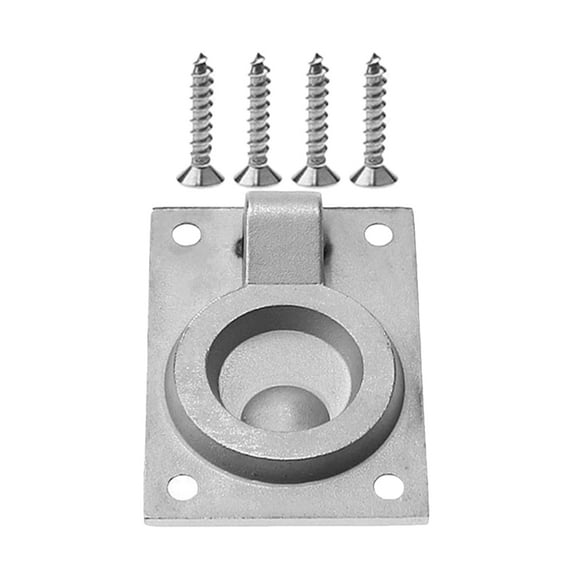 Marine Floor Buckle Door Pull Handle Flush Mount Kitchen Cabinet ...