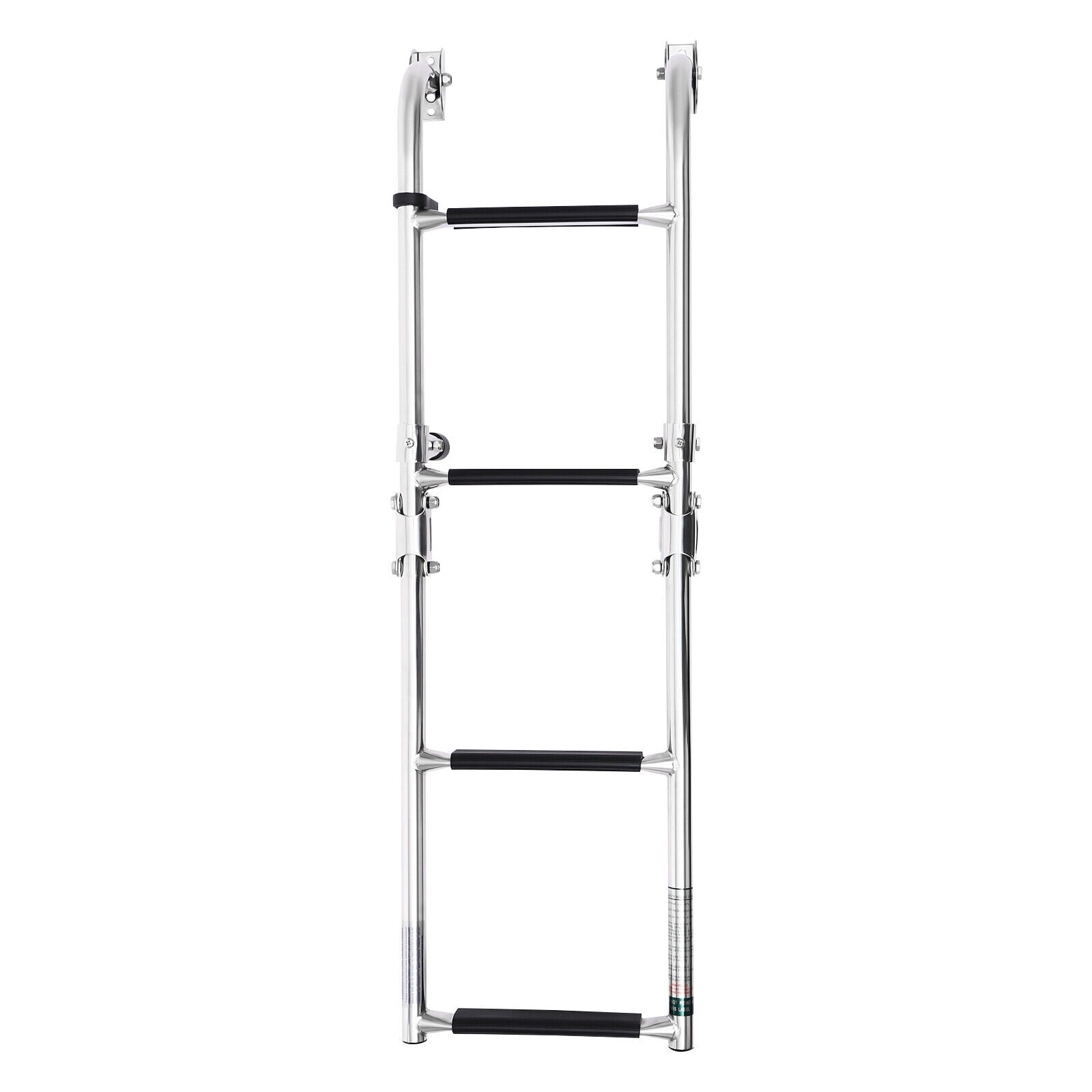 Marine Folding Ladder - 304 Stainless Steel 4-Step Boat Ladder for ...