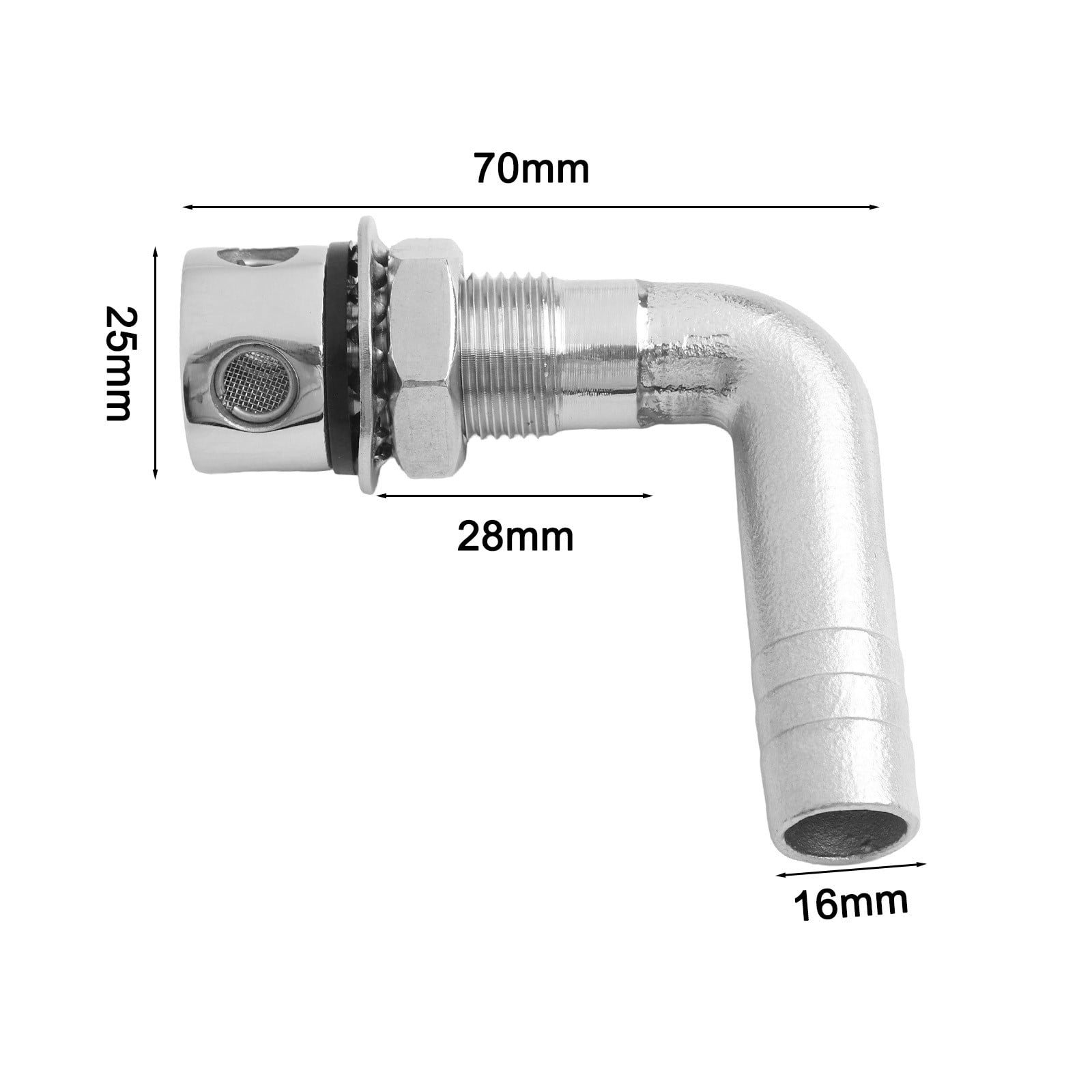 Marine Fuel Breather Fuel Tank Thru Hull Vent Boating Adventures ...