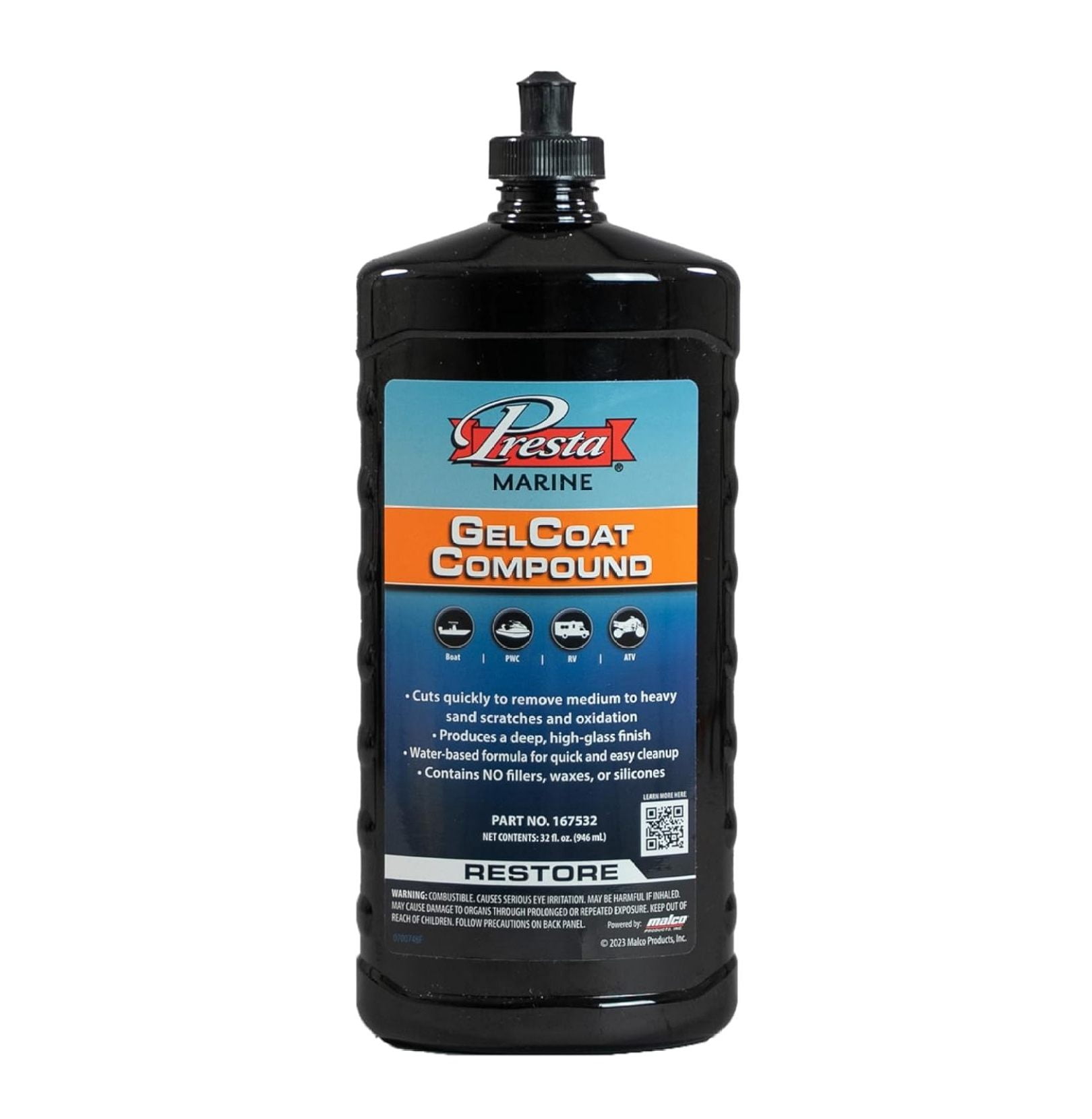 Marine GelCoat Compound for Marine and Industrial Use, VOC Compliant ...