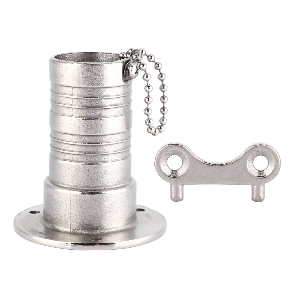 Marine Grade 316 Stainless Steel Boat Deck Fuel Fill/Filler, 1-1/2 ...