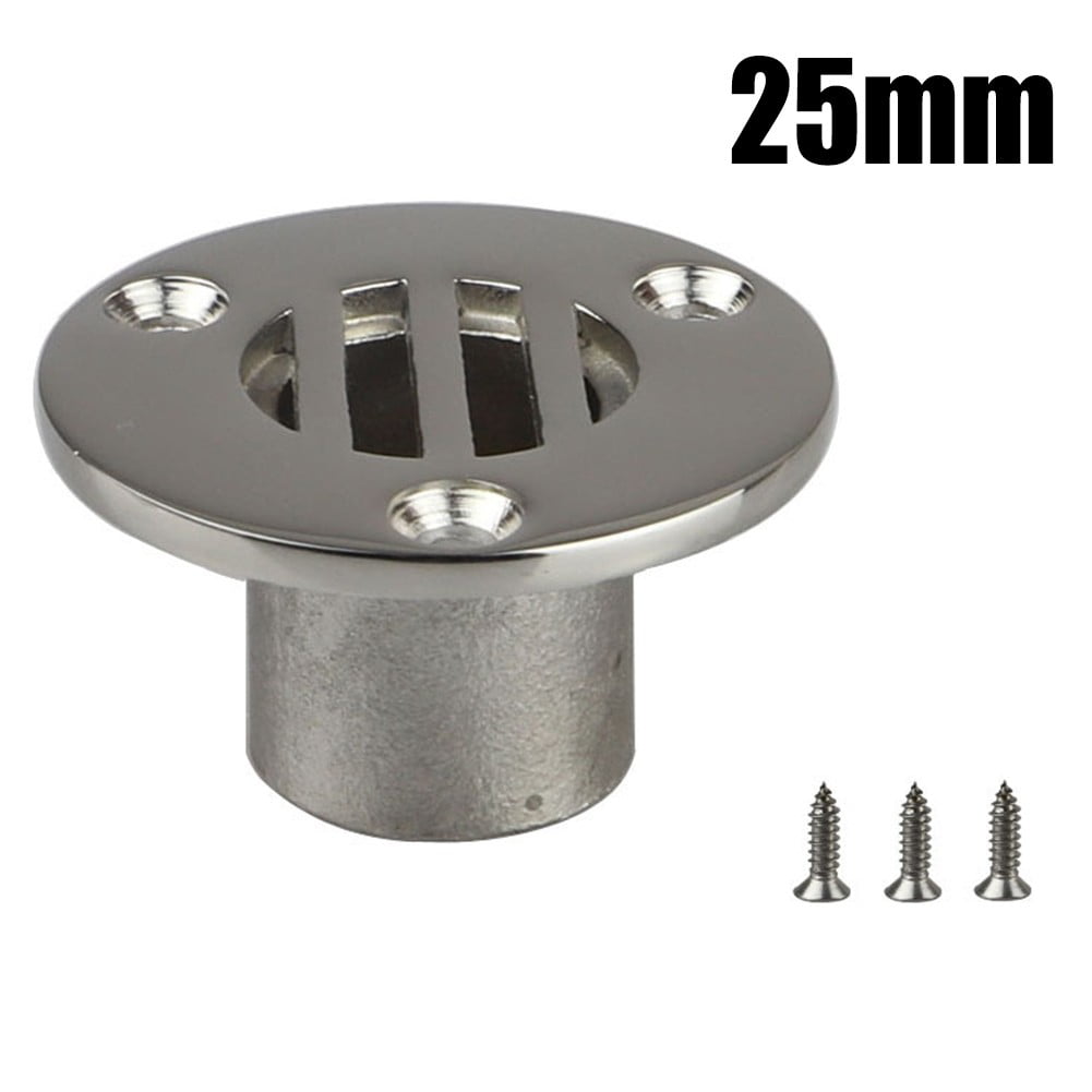 Marine Grade 316 Stainless Steel Deck Drain 22mm/25mm for Yacht Ship ...
