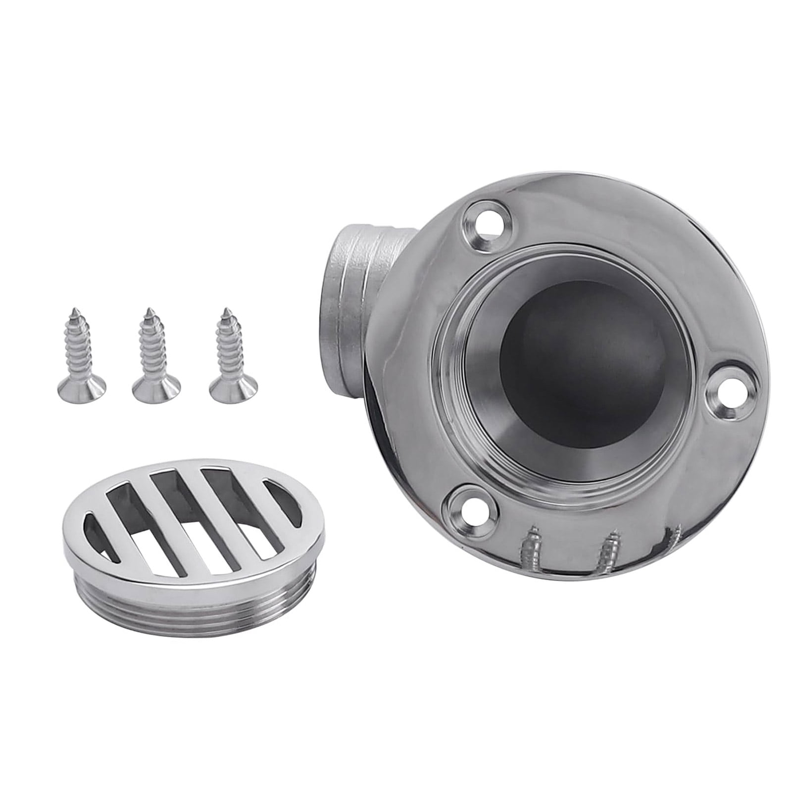 Marine-Grade 38mm Curved Drain Pipe, Rustproof Stainless Steel for ...