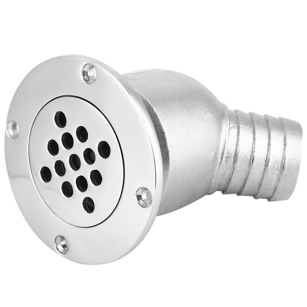 Marine Grade 45 Stainless Steel Deck Drain Scupper, Durable Yacht Boat ...