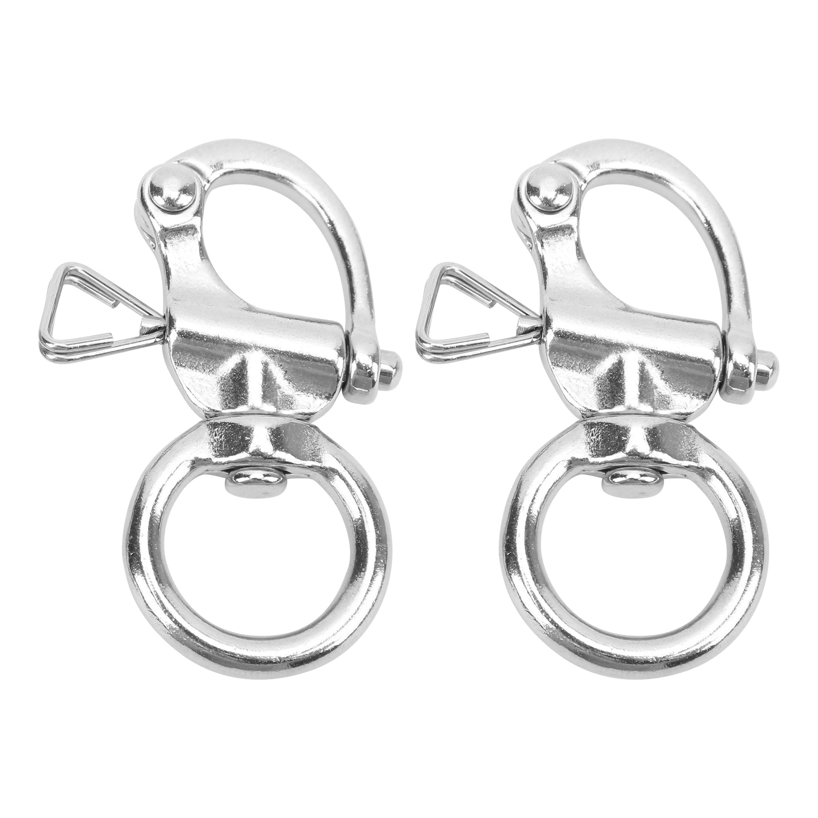 2-Piece Set, 76mm Eye-Shaped Marine Grade Hardware Stainless Steel ...