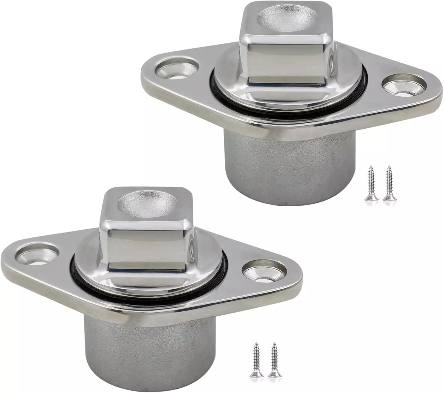 Marine Grade Stainless Steel 316 Boat FIT 1-1/4IN Hole Garboard Drain ...