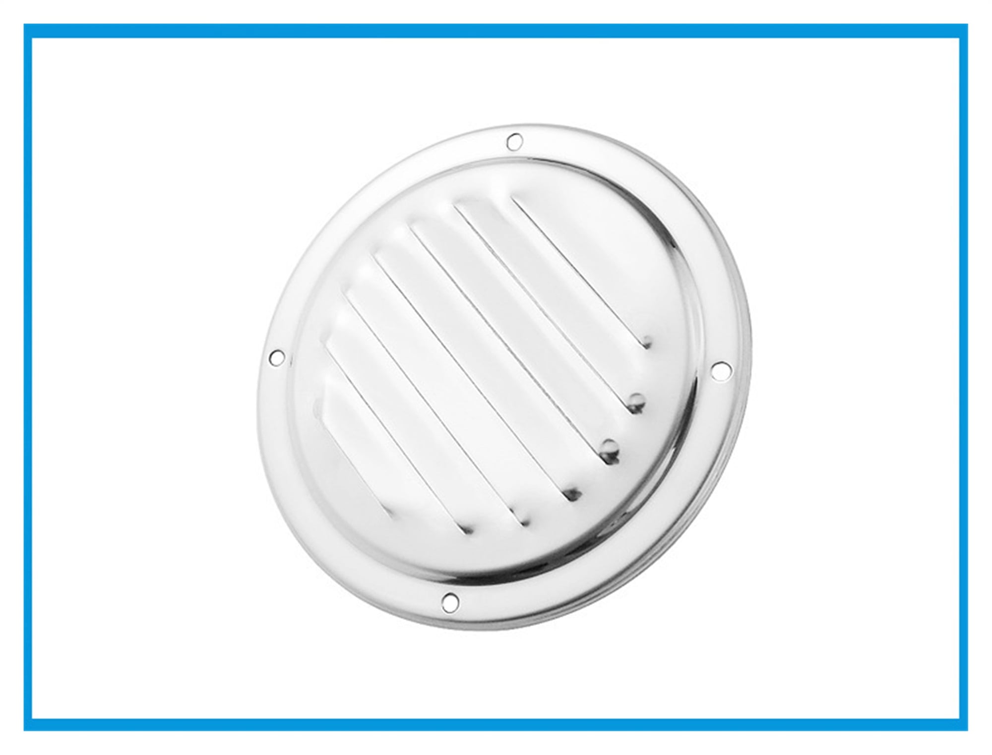 Marine Grade Stainless Steel 316 Boat Marine Round Air Vent Louver Vent ...