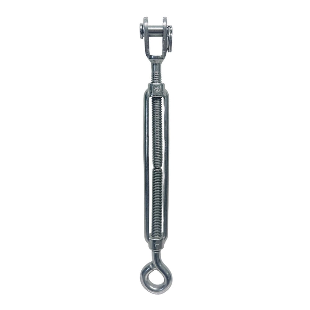 Marine Grade Stainless Steel Jaw Eye 3/16" x 2-1/4" Turnbuckles for ...