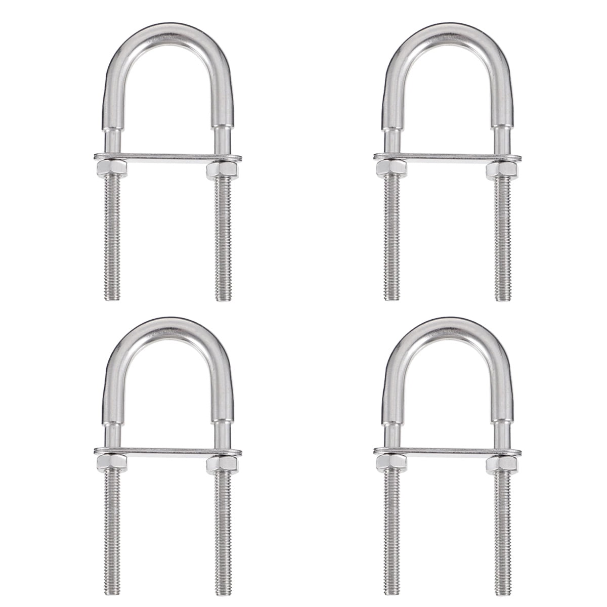 Marine Hardware Essentials, 316 Stainless Steel Bow Stern Eye U Bolt ...