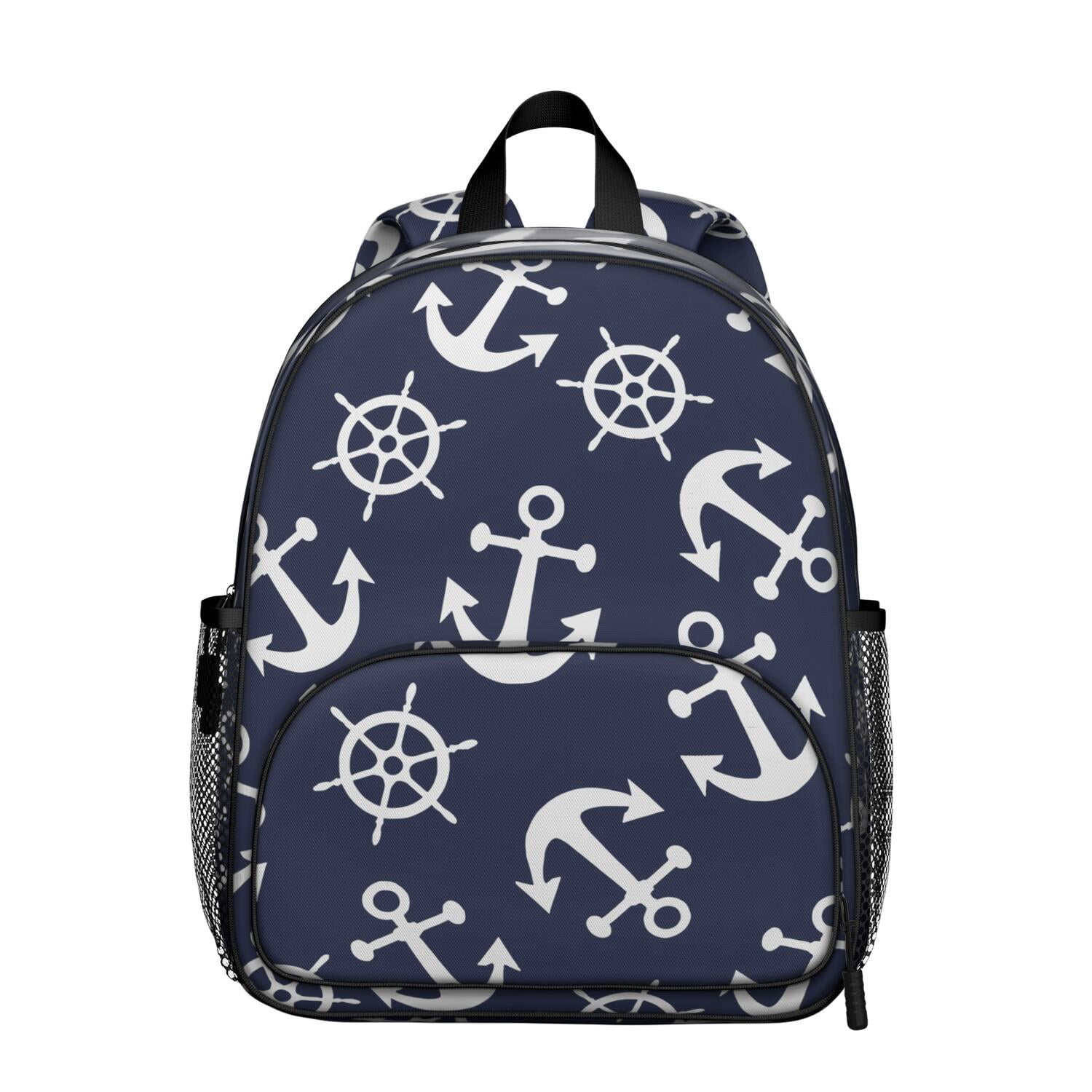 Marine Horizon and Tide Inspired Backpack, Coastal Nautical Style ...