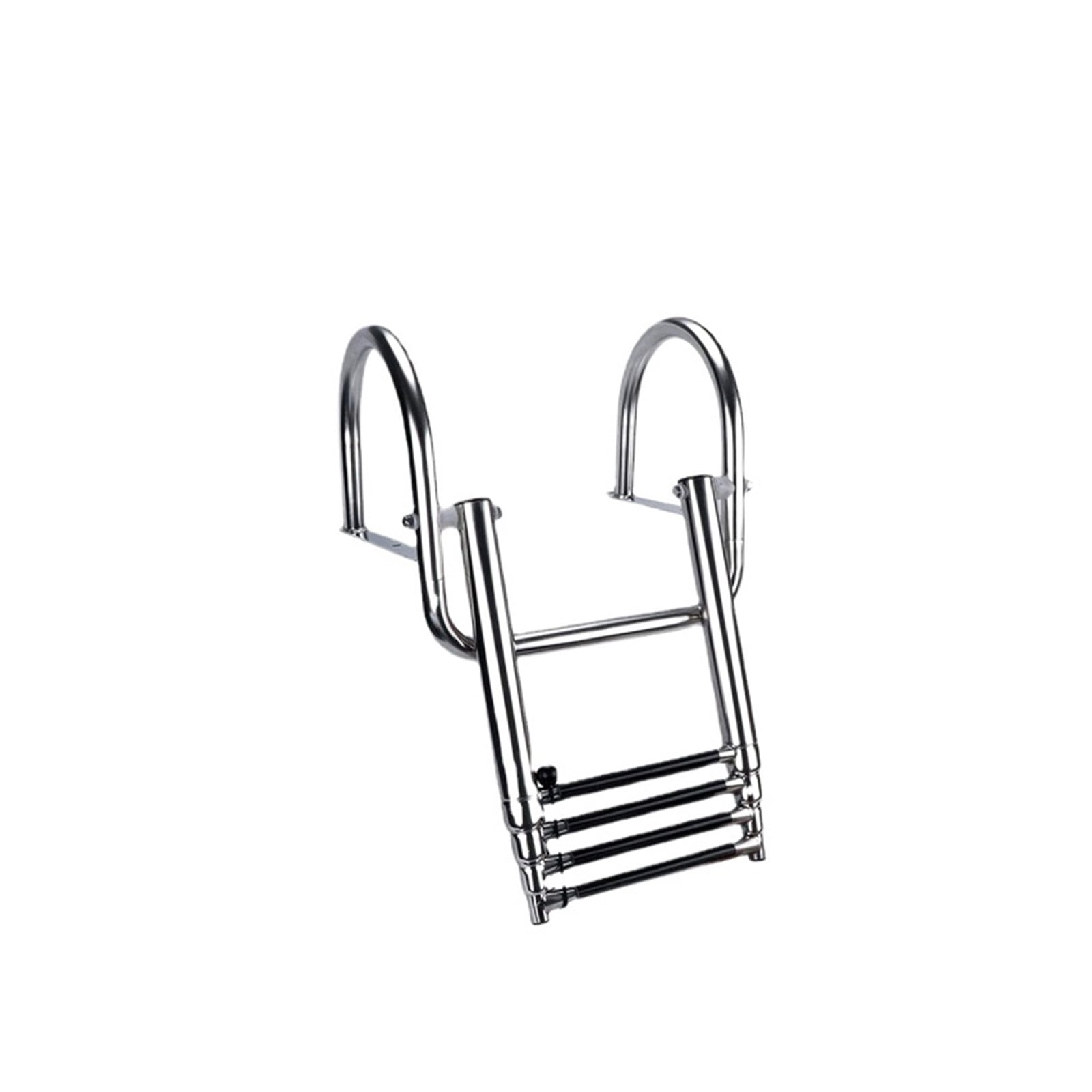 Marine Ladder, Yacht Speedboat Hidden Folding Ladder Arched Handrail ...