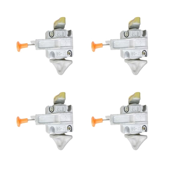 4 Pack Large Semi-Automatic Shipping Container Twist Lock - Hot-Dip ...