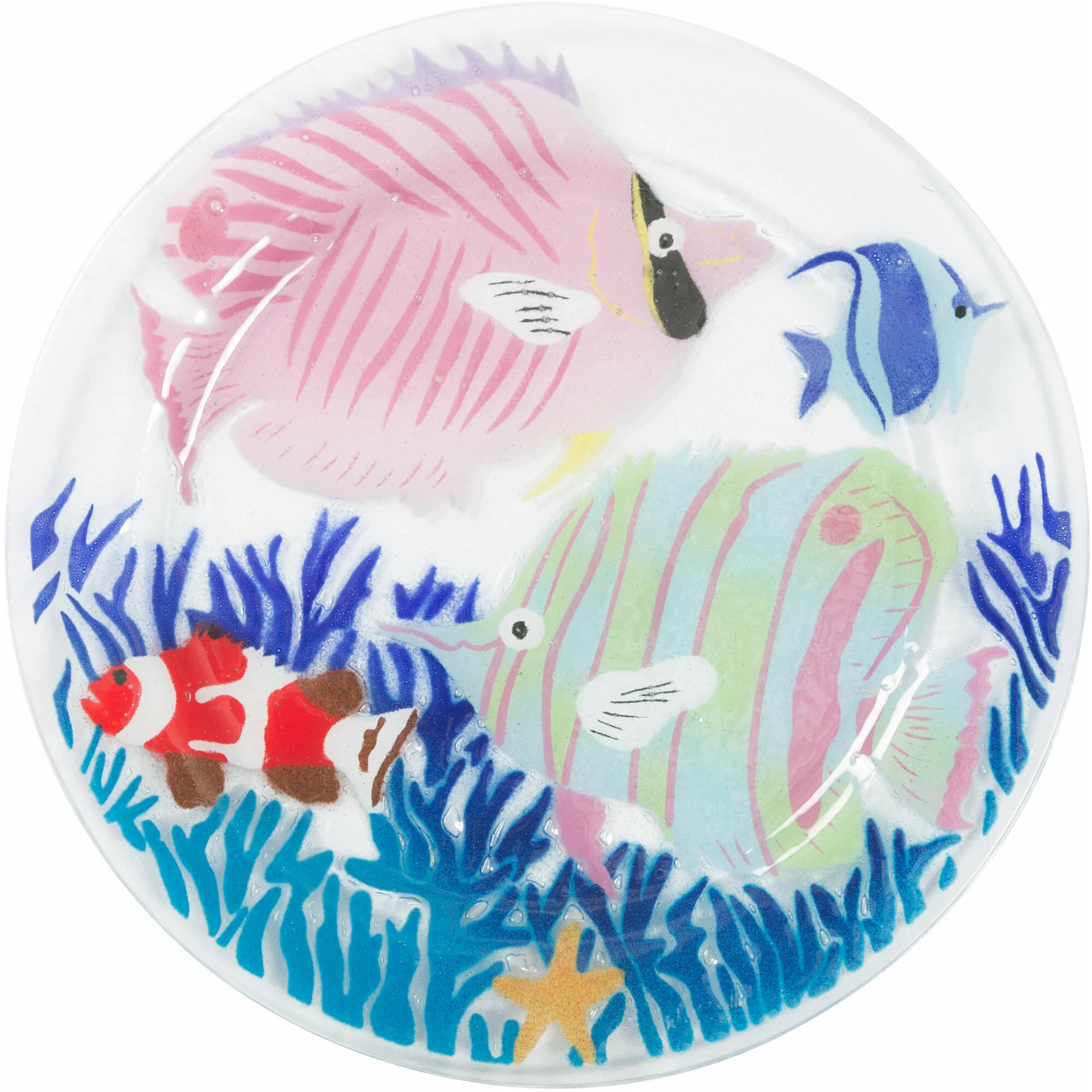 Marine Life 11 Round Plate - Walmart.com