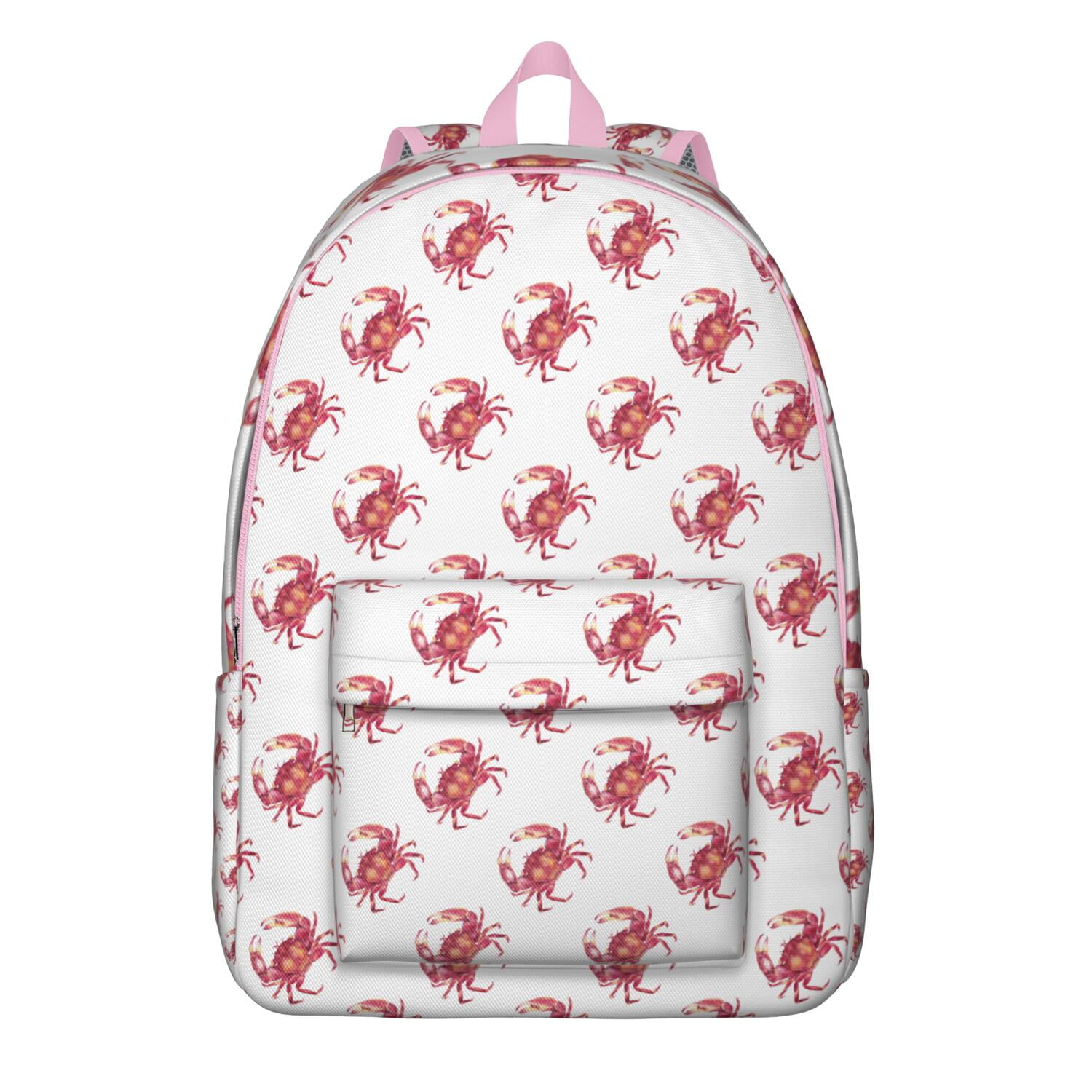 Marine Life Crab Backpack with Nautical Sea Design, Waterproof ...