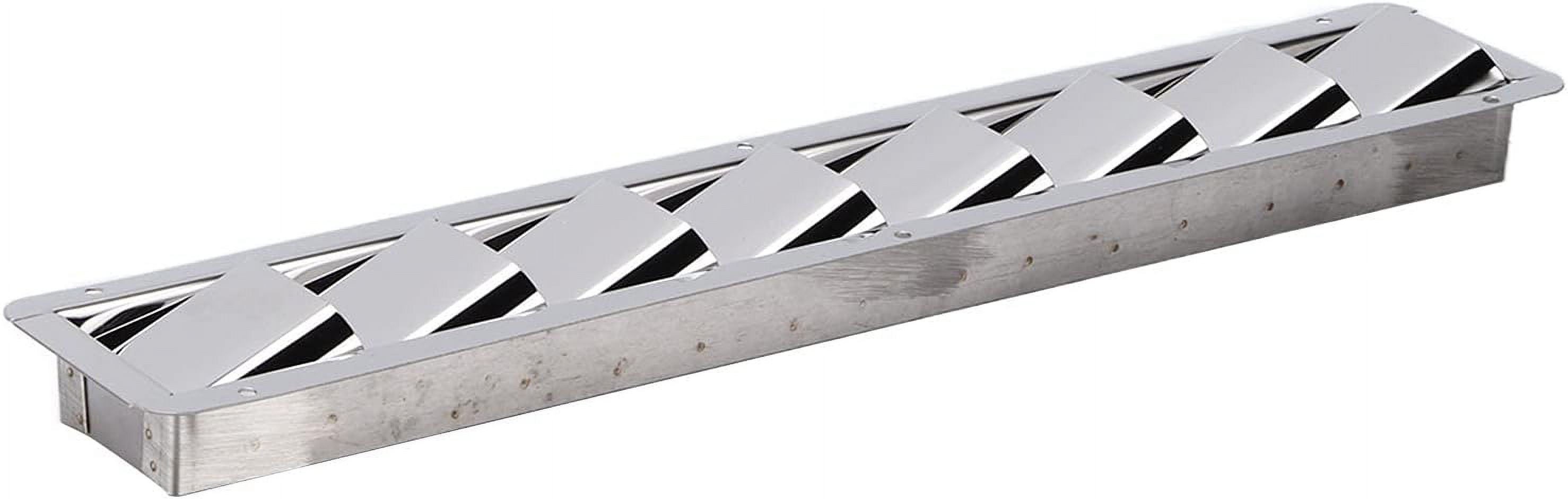 Marine Louver Vent Grille Oblong Stainless Steel 8 Slots Air Vent ...