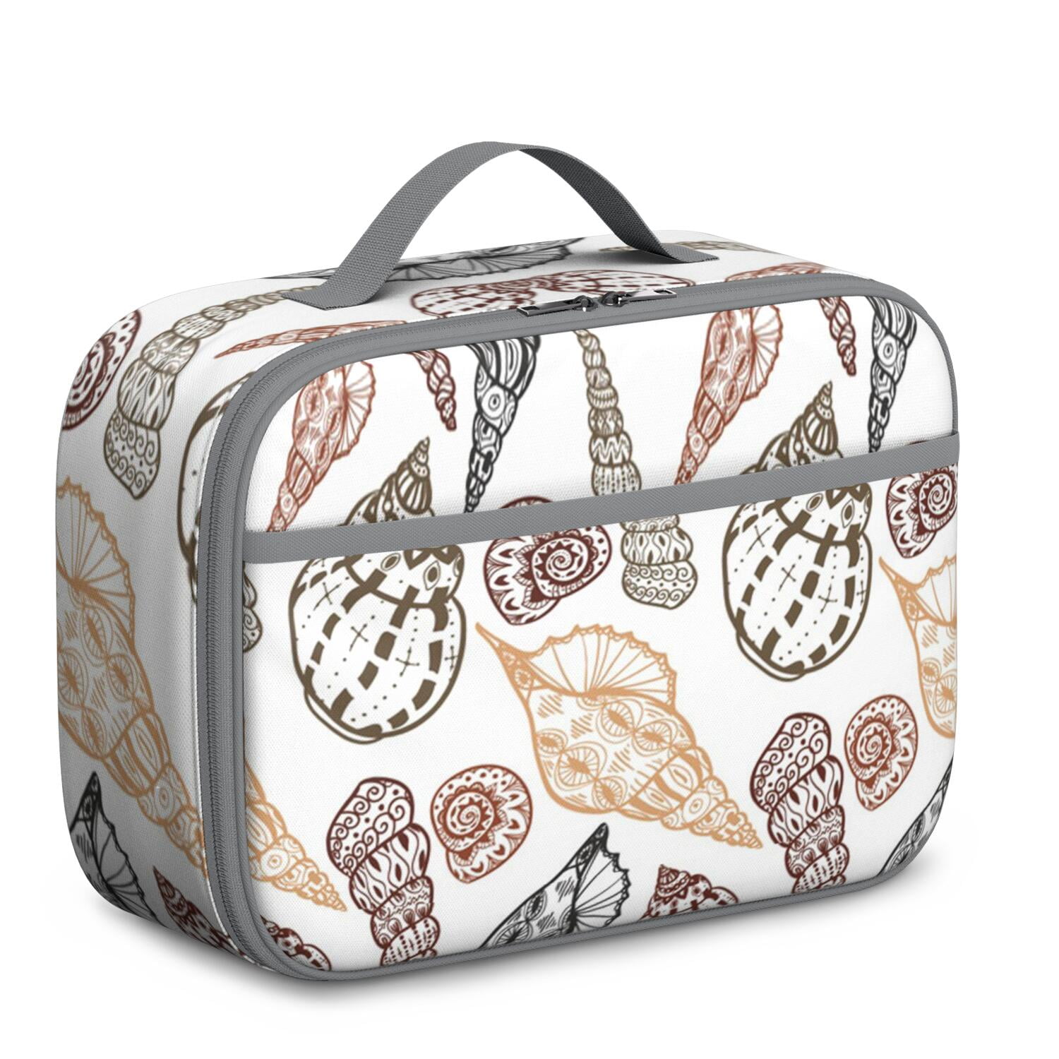 Marine Lunch Tote – Seashell Beach Shell Nautical Tropical Starfish ...