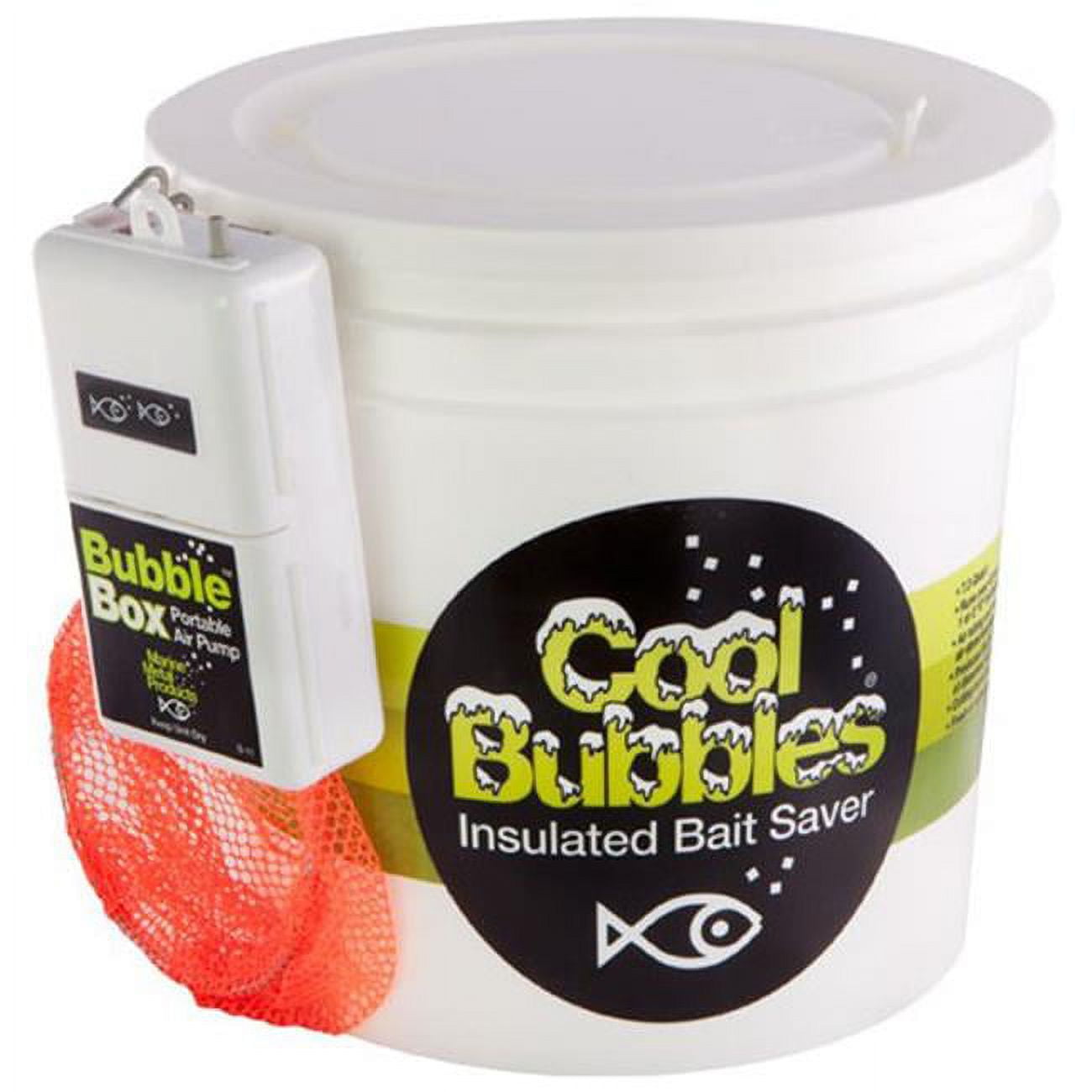 Marine Metal Cool Bubbles Insulated Pail 8 Quart with B11 Pump ...