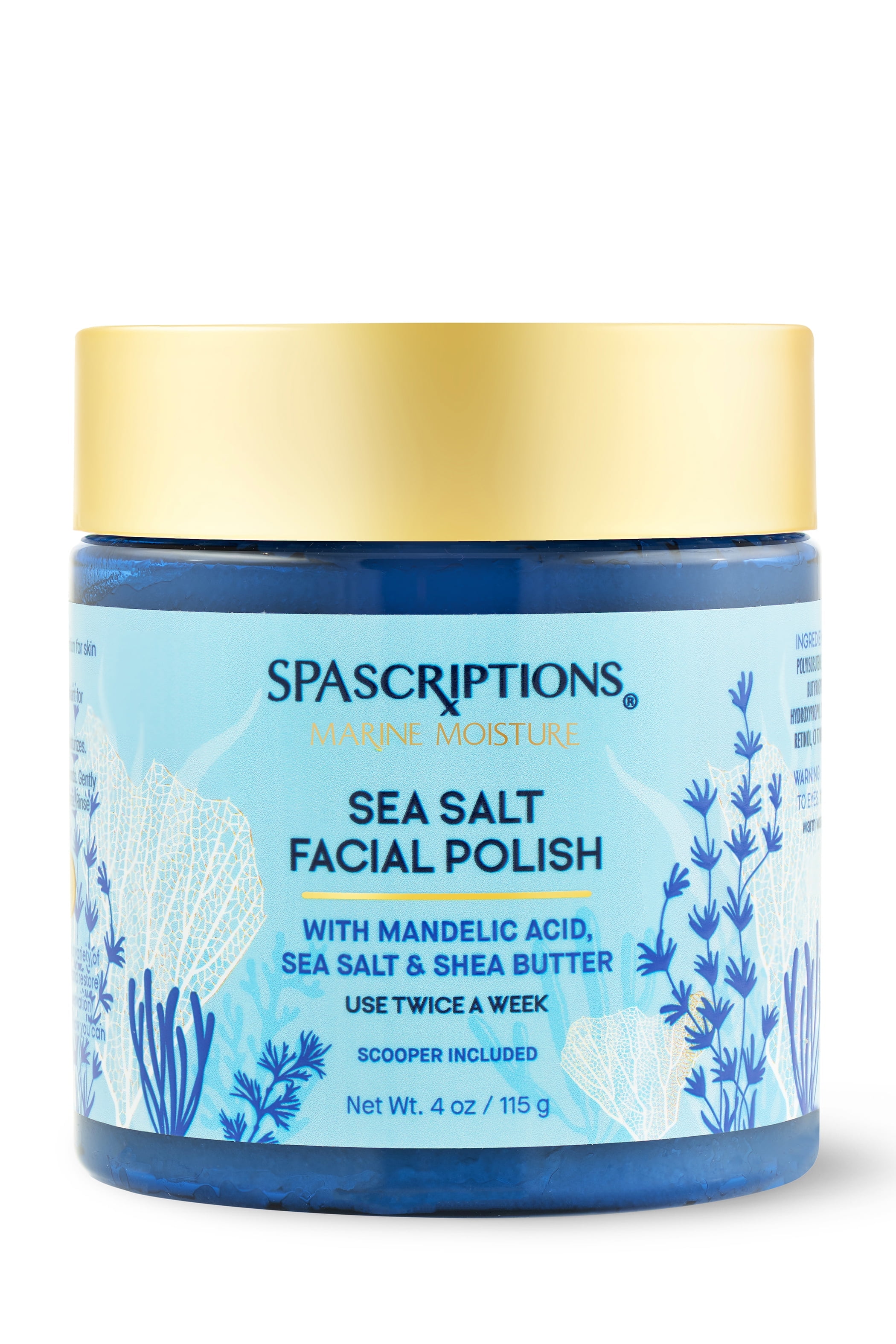 Marine Moisture Sea Salt Facial Polish - 4 oz - Walmart.com