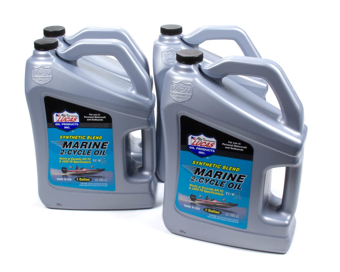 Marine Oil 2 Cycle Case 4 x 1 Gal Syn. Blend - Walmart.com