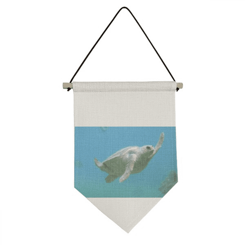 Marine Organism Turtle Ocean Animal Canvas Flag Hanging Wall Art Decor ...