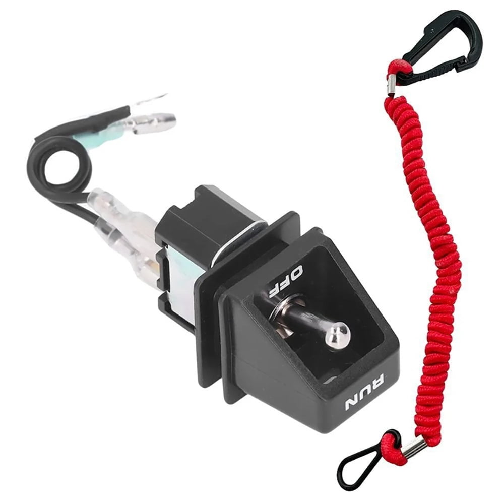 Marine Outboard Motor Side Mounted Remote Control Box Safety Emergency ...