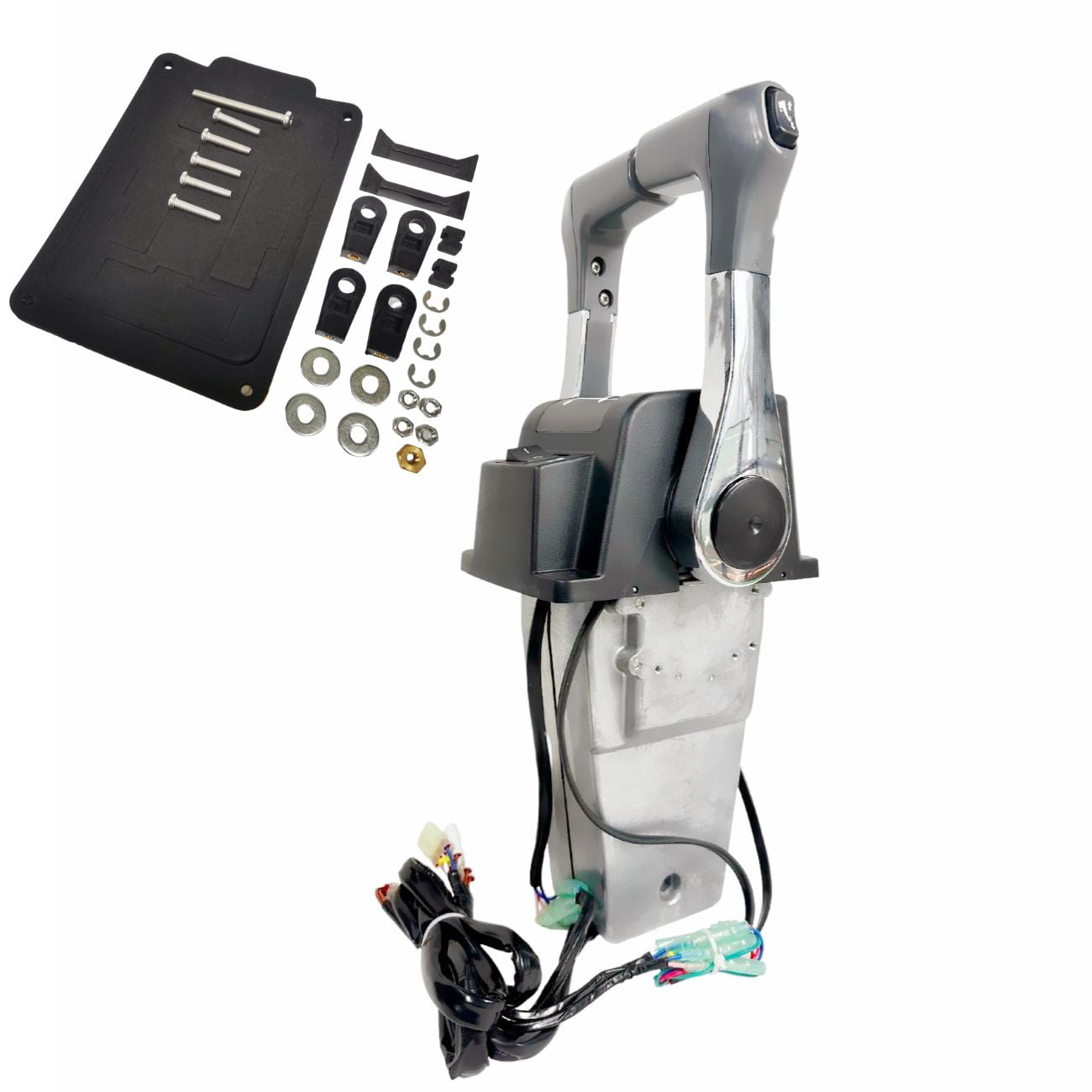 Marine Outboard Top Mount Throttle Remote Control Box With Power Trim ...