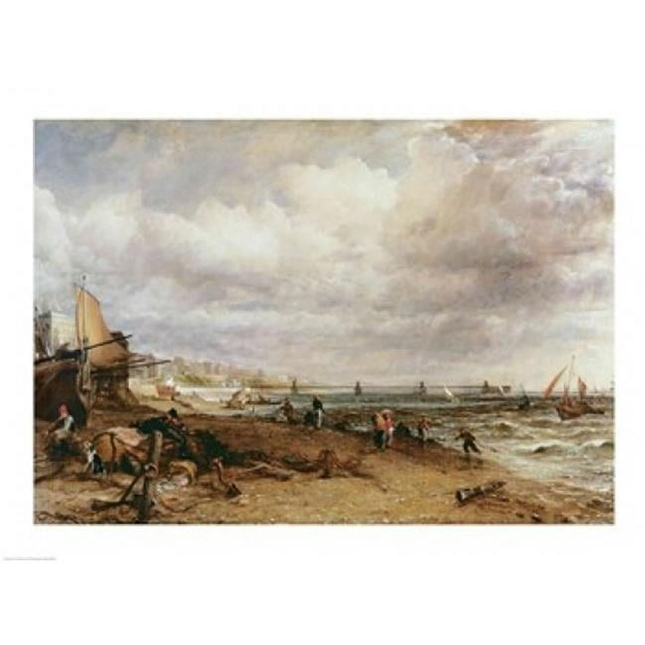 Marine Parade & Old Chain Pier 1827 Poster Print by John Constable - 24 ...