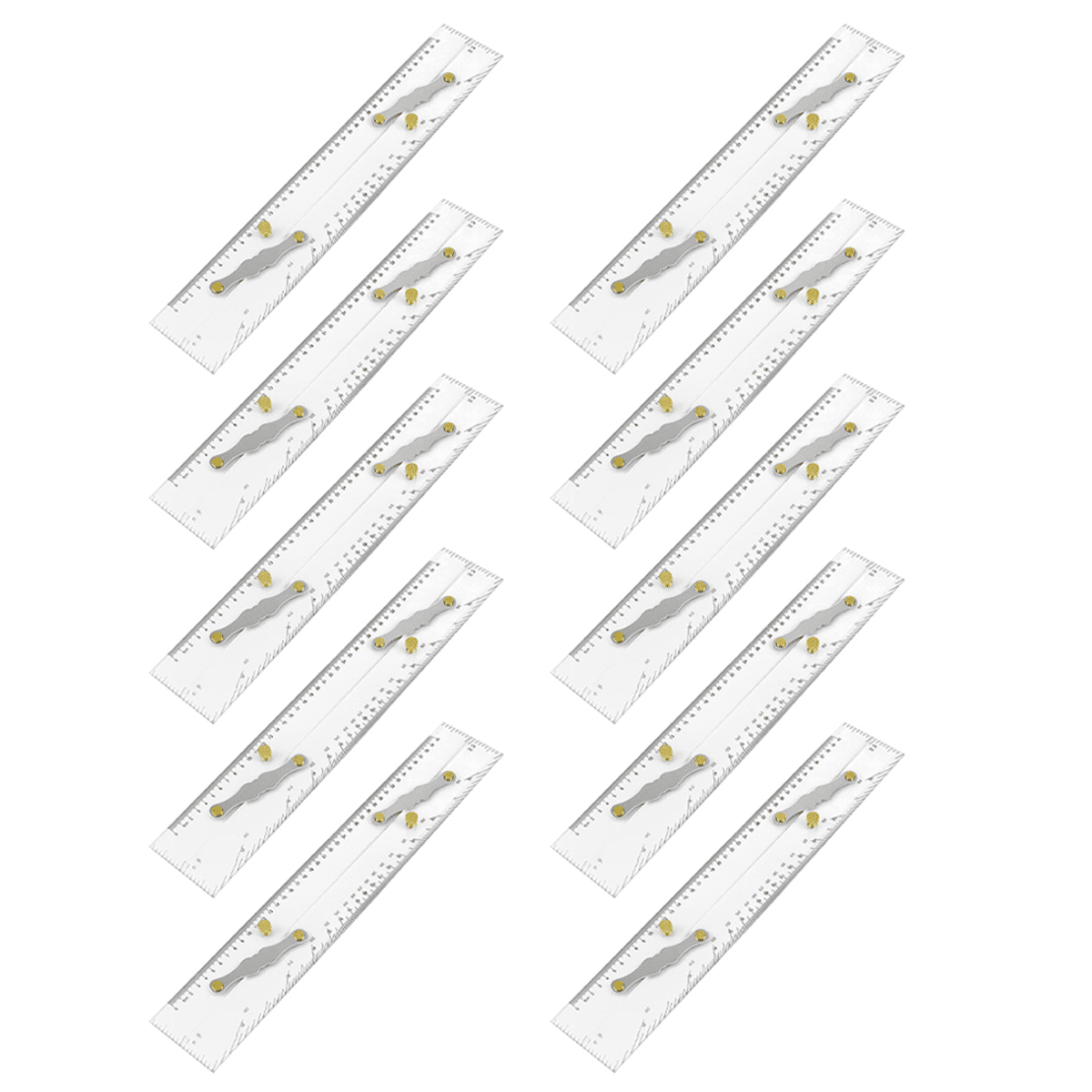 Marine Parallel Ruler Clear Scales, 450MM, Nautical Charts Parallel ...