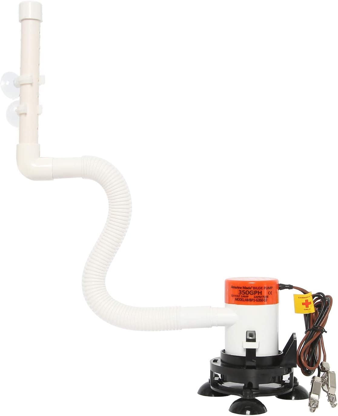 Marine Portable Livewell Aeration Pump System Pump Aerator 350 GPH for ...