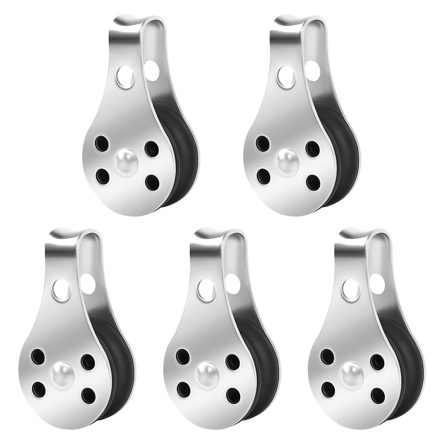 Marine Pulley System, Heavy-Duty 316 Stainless Steel Rope Roller With ...