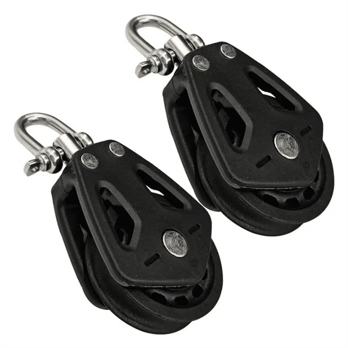 Marine Pulleys for Rope Pulley Block Rope Runner - Walmart.com