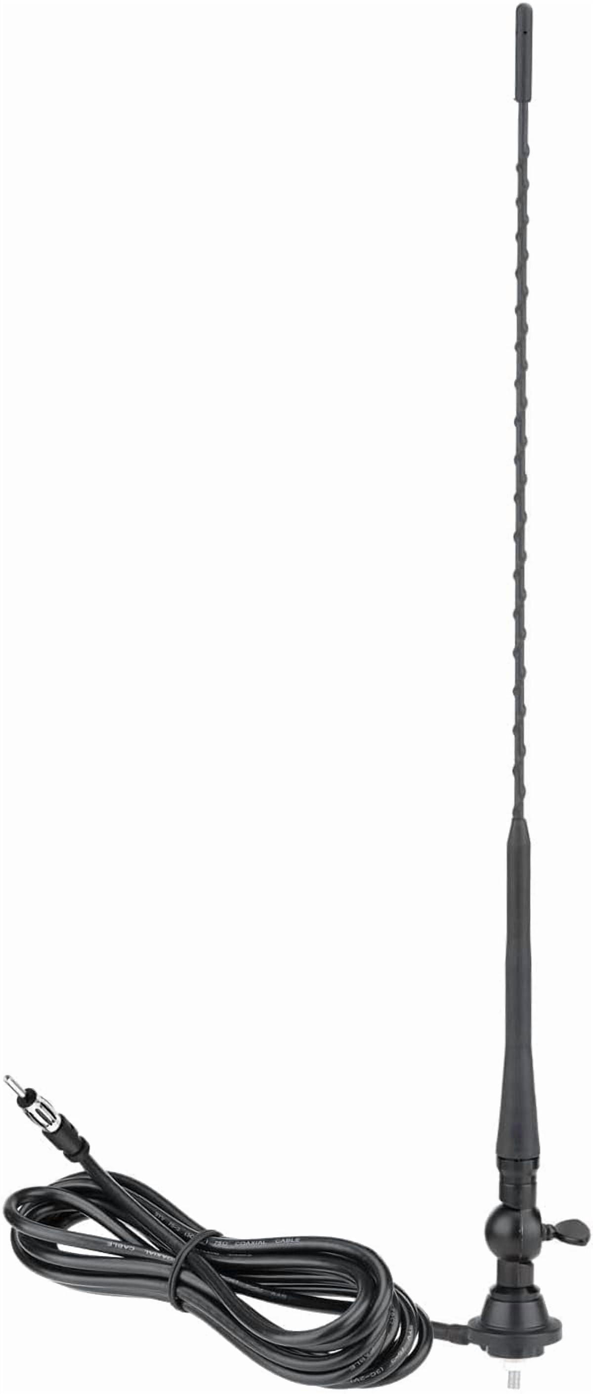 Marine Radio Antenna 20 Inch AM FM Stereo Marine Antenna Replacement ...