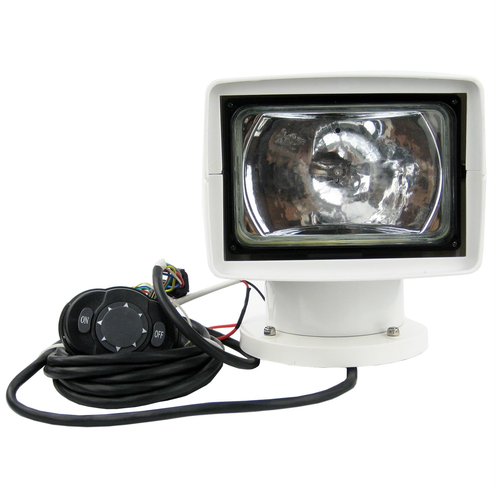 Marine Remote Control Spotlight Truck Car Boat Searchlight 12V 100W ...