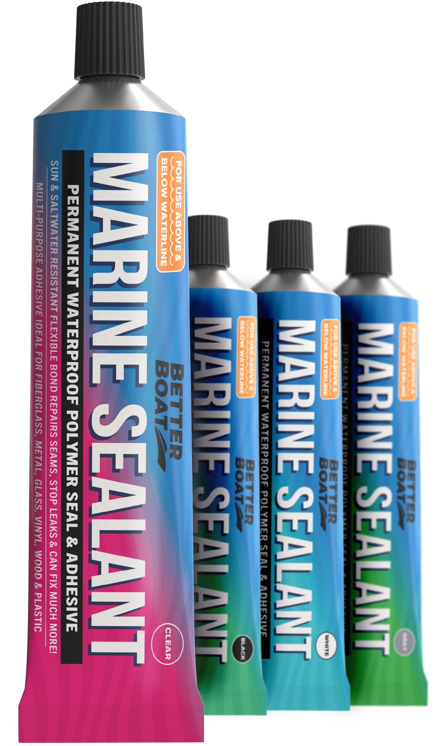 Marine Sealant and Adhesive, Waterproof Marine Grade Caulk, High ...