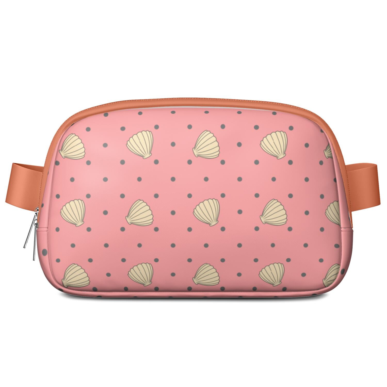 Marine Seashell Waist Bag – Coral, Starfish & Sea Life Fanny Pack with ...